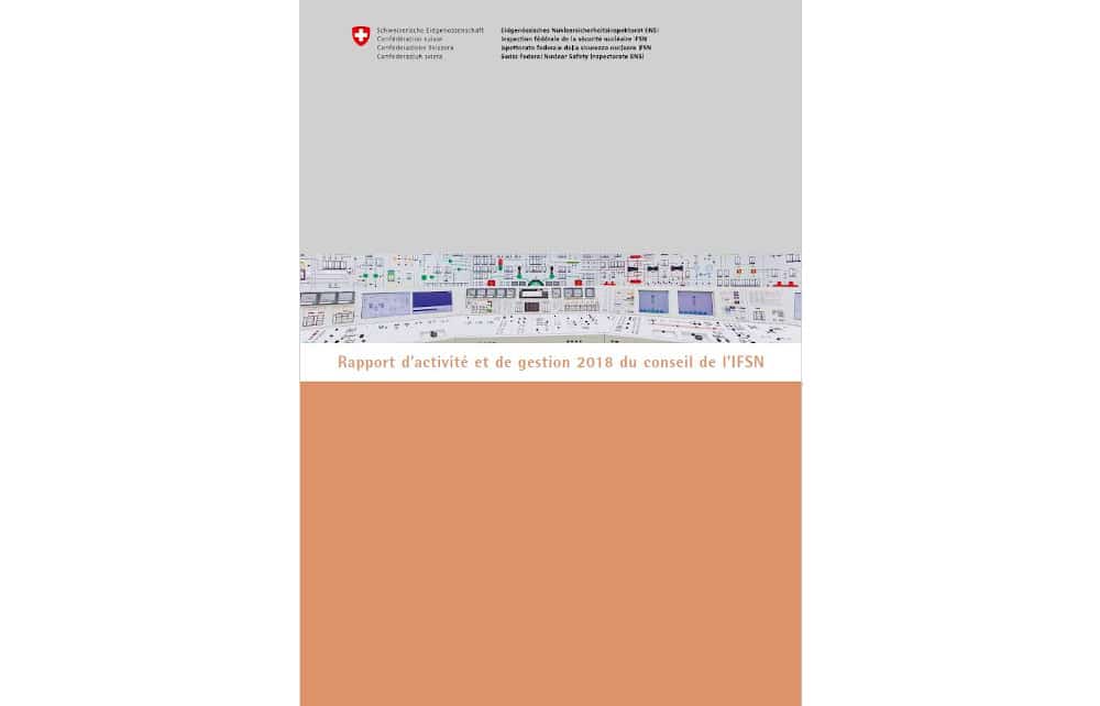 Rapport d’activité et de gestion 2018 du conseil de l’IFSN: la ...